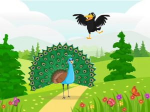 香港教育城 – 小學生 - The Crow and the Peacock